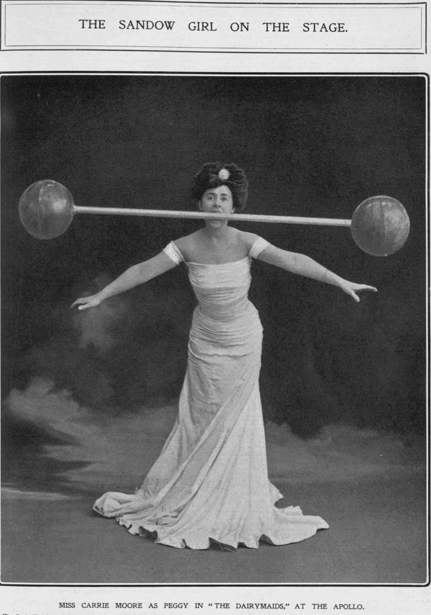 ‘The Sandow Girl’, c. 1906 - Physical Culture Study